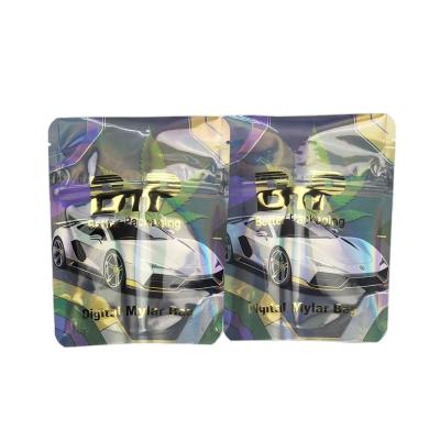 China Candy Food Grade Mylar Bags Resealable Ziplock Smell Proof Doypack Packaging for sale