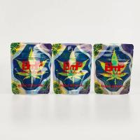 China Stand Up Pouch 3.5g Custom Digital Printed Mylar Ziplock Resealable Food Grade Packaging for sale