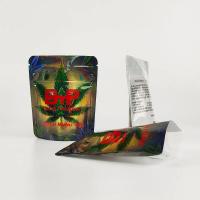China Smell Proof Stand Up Mylar Bags Digital Printed Resealable Ziplock Foil Packaging Pouch for sale