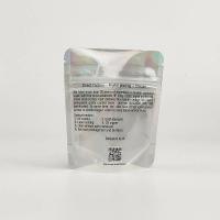 China Smell Proof Stand Up Mylar Bags Digital Printed Resealable Ziplock Foil Packaging Pouch for sale