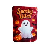 China Candy Chocolate 3.5g Custom Mylar Bag Resealable Zipper Plastic Smell Proof Packaging for sale