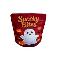 China Candy Chocolate 3.5g Custom Mylar Bag Resealable Zipper Plastic Smell Proof Packaging for sale