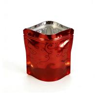 China Candy Chocolate 3.5g Custom Mylar Bag Resealable Zipper Plastic Smell Proof Packaging for sale