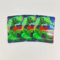 China Child Resistant 3.5g Mylar Bags Resealable Doypack Aluminum Foil Plastic Packaging for sale