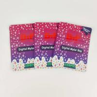 China Smell Proof 3.5g Customized Logo Mylar Bags Resealable Doypack Food Packaging for sale