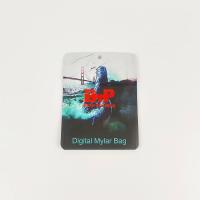 China Child Resistant Mylar Bags Smell Proof 3.5g Digital Printed ZiplockBag Packaging for sale