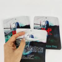 China Child Resistant Mylar Bags Smell Proof 3.5g Digital Printed ZiplockBag Packaging for sale