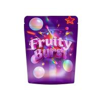 China Glossy Color 3.5g Mylar Packaging Bags Resealable Doypack Food Grade Plastic Zipper for sale