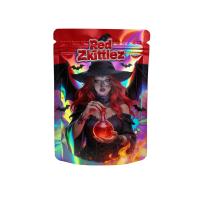 China Foil Laminated 3.5g Mylar Bags Resealable Ziplock Doypack Candy Gummies Packaging for sale