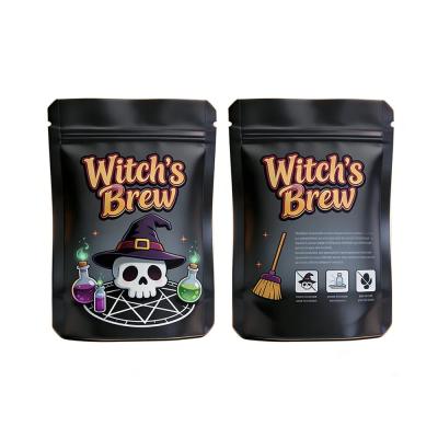 China Candy Snack Chocolate 3.5g Mylar Bag Resealable Doypack Stand Up Zipper Packaging for sale