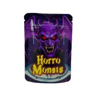 China Glossy Color 3.5g 7g 28g Custom Mylar Bag Resealable Doypack Zipper Plastic Packaging for sale