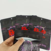 China 3.5g Mylar Bags Resealable Ziplock Food Grade Packaging for Gummies Candies Cookies for sale