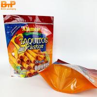 China OEM Resealable Stand Up Packaging Pouch Zipper Doypack Plastic Food Grade Packaging for sale