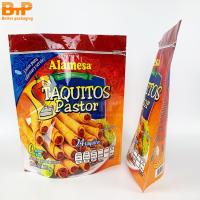 China OEM Resealable Stand Up Packaging Pouch Zipper Doypack Plastic Food Grade Packaging for sale