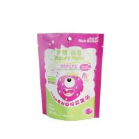 China Mylar Doypack Stand Up Pouch Smell Proof Resealable Plastic Zipper Food Grade Packaging for sale