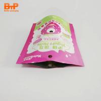 China Mylar Doypack Stand Up Pouch Smell Proof Resealable Plastic Zipper Food Grade Packaging for sale
