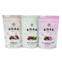 China Chocolate Candy Mylar Stand Up Doypack Bag Zipper Food Plastic Packaging Pouch for sale