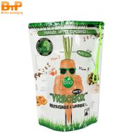 China 1.5L Laminated Mylar Stand Up Packaging Pouch Resealable Doypack Food Grade for sale