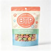 China Custom Mylar Pet Food Packaging Plastic Ziplock Resealable Stand Up Pouch for sale