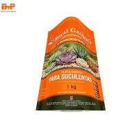 China Laminated Stand Up Bag High Barrier Smell Proof Resealable Plastic Fertilizer Packaging for sale