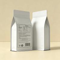 China Ziplock Snack Pet Food Packaging Bags Stand Up Flat Bottom Moisture Proof Protection for sale