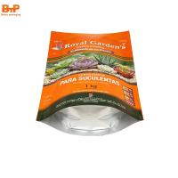 China Laminated Stand Up Bag High Barrier Smell Proof Resealable Plastic Fertilizer Packaging for sale