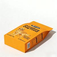 China Aluminum Foil Pet Food Packaging Bags Resealable Zipper Flat Bottom Mylar OEM Color for sale