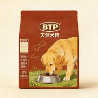 China Customizable Resealable Pet Food Packaging Bags Ziplock Flat Bottom Digital Printed for sale