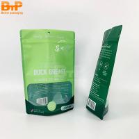 China Pet Food Mylar Stand Up Packaging Pouch Smell Proof Resealable Customized Thickness for sale