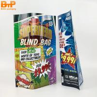 China Hang Hole Cosmetic Mylar Stand Up Pouch Resealable Transparent Zipper Plastic Packaging for sale