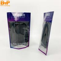 China Mylar Doypack with Transparent Window Stand Up Zipper Bag Resealable Plastic Packaging for sale