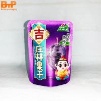 China Resealable Mylar Doypack Stand Up Bag Ziplock Snack Food Moisture Proof Plastic Packaging for sale
