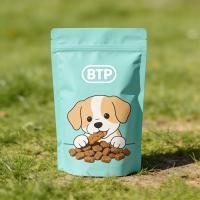 China Custom Digital Printed Pet Food Plastic Packaging Aluminum Foil Stand Up Ziplock Pouch for sale