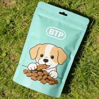 China Custom Digital Printed Pet Food Plastic Packaging Aluminum Foil Stand Up Ziplock Pouch for sale