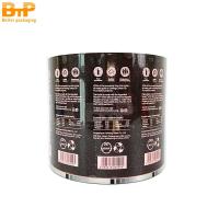 China Food Grade Packaging Film Roll Custom Digital Printed Laminated Stretch Plastic Material for sale