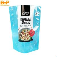 China OEM Logo Noodles Food Packaging Bags Stand Up Food Grade QS HACCP EU Standard for sale