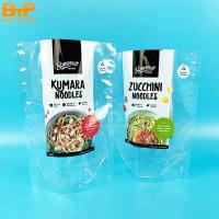 China OEM Logo Noodles Food Packaging Bags Stand Up Food Grade QS HACCP EU Standard for sale