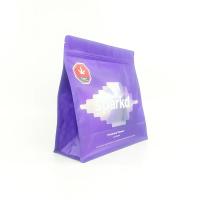China Premium Holographic Flat Bottom Pouch Moisture Proof Resealable Zipper Food Packaging for sale