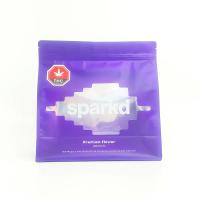China Premium Holographic Flat Bottom Pouch Moisture Proof Resealable Zipper Food Packaging for sale