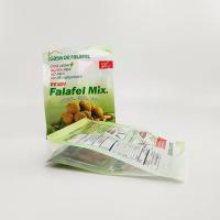 China Custom Printed 500g Resealable Oatmeal Moisture Proof Ziplock Flat Bottom Packaging Bag for sale