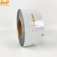 China PE Custom Logo Printed Plastic Wrapping Stretch Laminated Smell Proof Food Grade Roll Film for sale