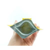China Durable Resealable Moisture Proof Flat Bottom Plastic Bags Food Safe Packaging Storage for sale