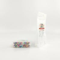 China Custom Transparent Resealable Odor Proof Food Ziplock Flat Bottom Plastic Packaging Bag for sale