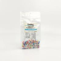China Custom Transparent Resealable Odor Proof Food Ziplock Flat Bottom Plastic Packaging Bag for sale