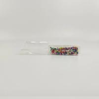 China Custom Logo Flat Bottom Pouch Food Grade Transparent Resealable Plastic Ziplock Stand Up for sale