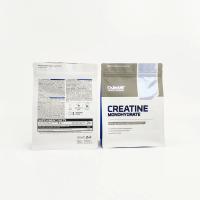 China Custom Logo Aluminum Foil Flat Bottom Pouch Resealable Food Packaging Ziplock Stand Up for sale