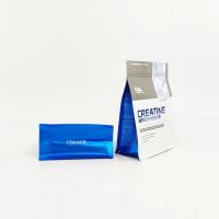 China Custom Logo Aluminum Foil Flat Bottom Pouch Resealable Food Packaging Ziplock Stand Up for sale