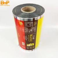 China Roll Film Food Packaging Custom Printed 5g 10g 15g Mylar Laminated Stretch PET Plastic for sale