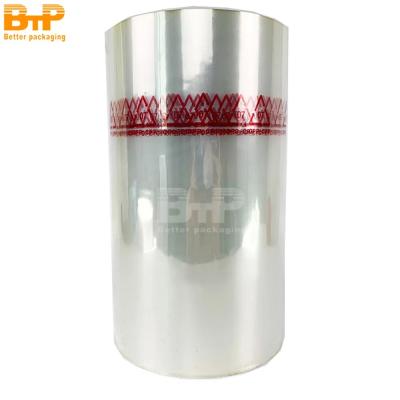 China Transparent Custom Printed Mylar Plastic Packaging PET PE Laminated Stretch Roll Film for sale