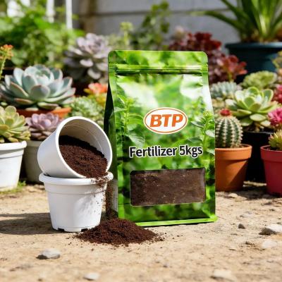 China Custom Resealable Plastic Packaging Ziplock Chemical Fertilizer Flat Bottom Mylar Bag for sale